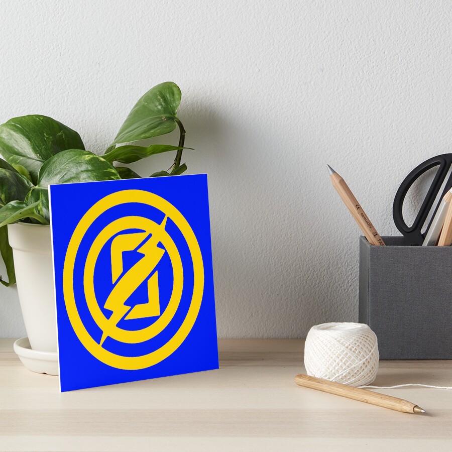 "Minnal Murali logo" Art Board Print by tnewton69 | Redbubble