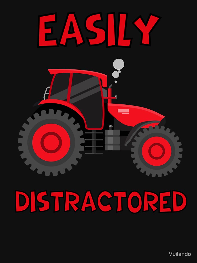 "Easily Distractored | Tractor Puns | Funny Tractor Puns | Farm Jokes ...