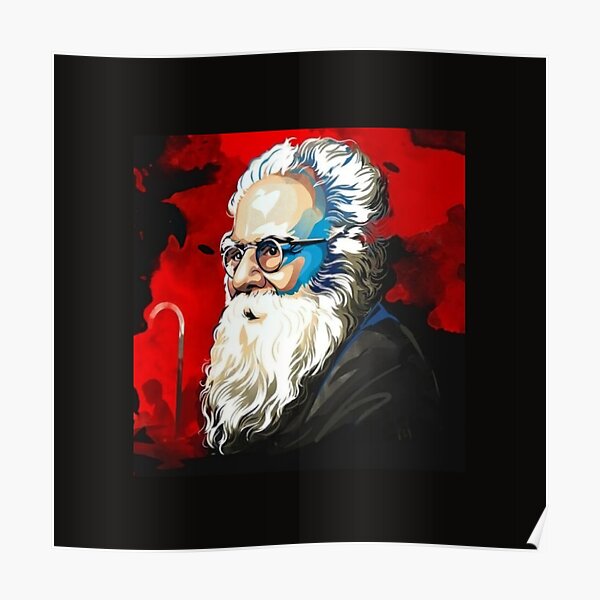 "Periyar" Poster by Pichumani | Redbubble