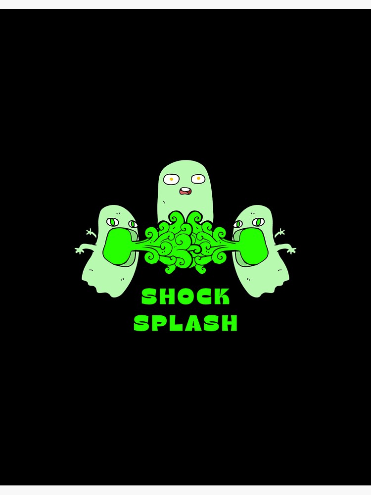 "shock splash" Sticker for Sale by samyakw | Redbubble