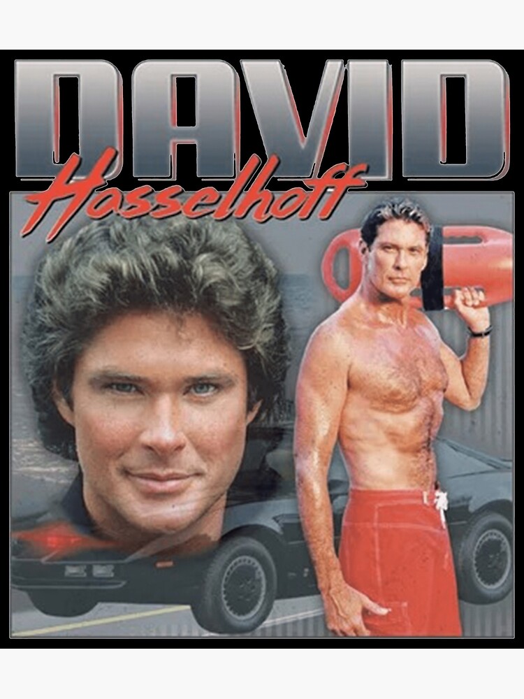 "David Hasselhoff" Poster for Sale by shopHytTr | Redbubble
