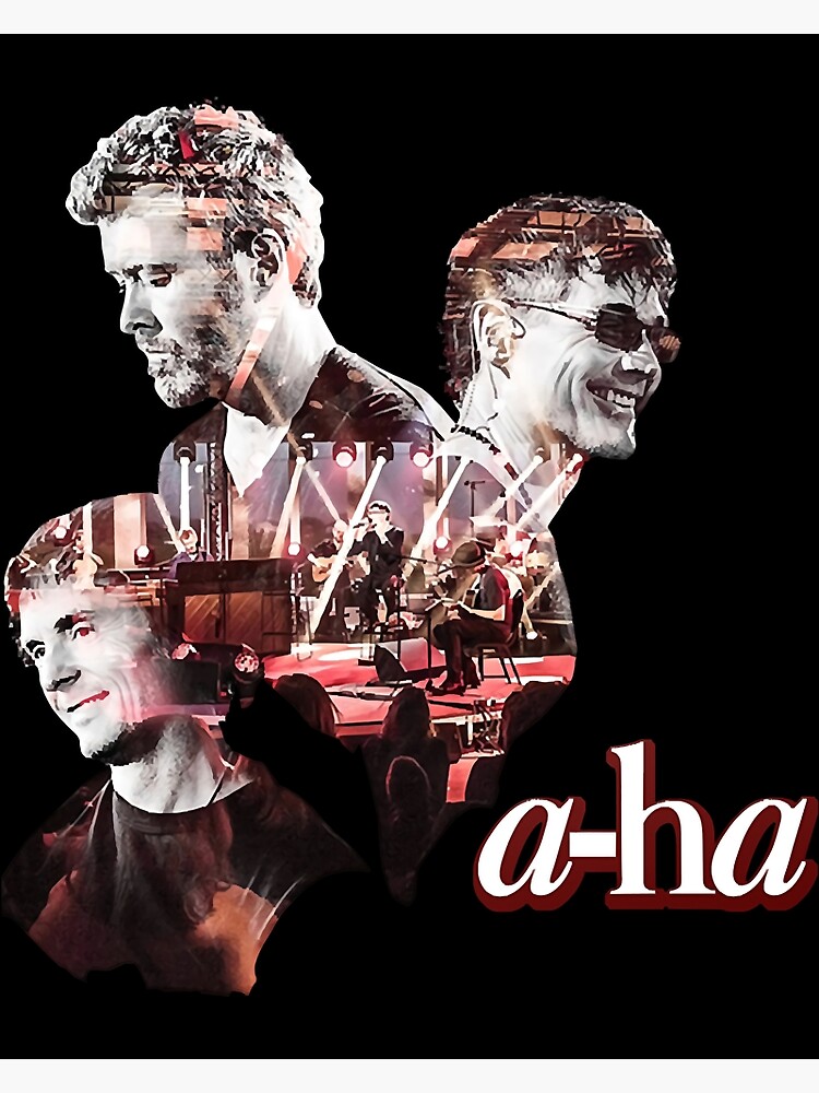 "A-ha Band" Poster for Sale by bullsheeh226 | Redbubble