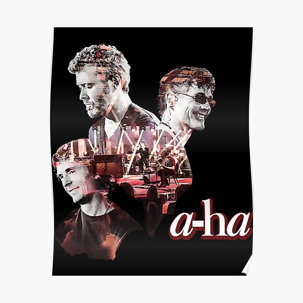 "A-ha Band" Poster for Sale by bullsheeh226 | Redbubble