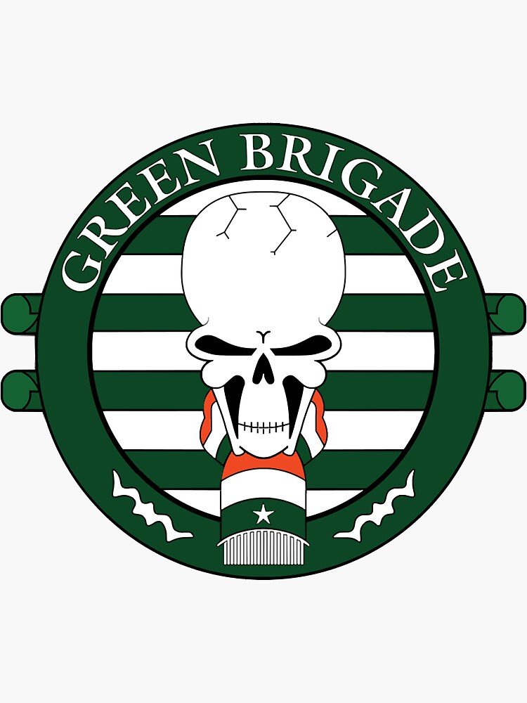 "Green Brigade" Sticker for Sale by MichaelBonilla | Redbubble