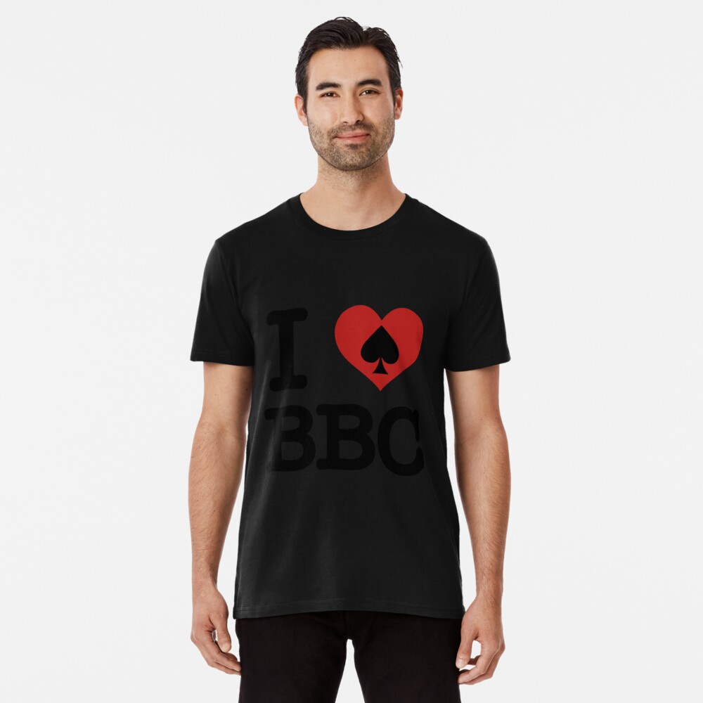 "I love bbc" Sticker for Sale by KristenStewar | Redbubble