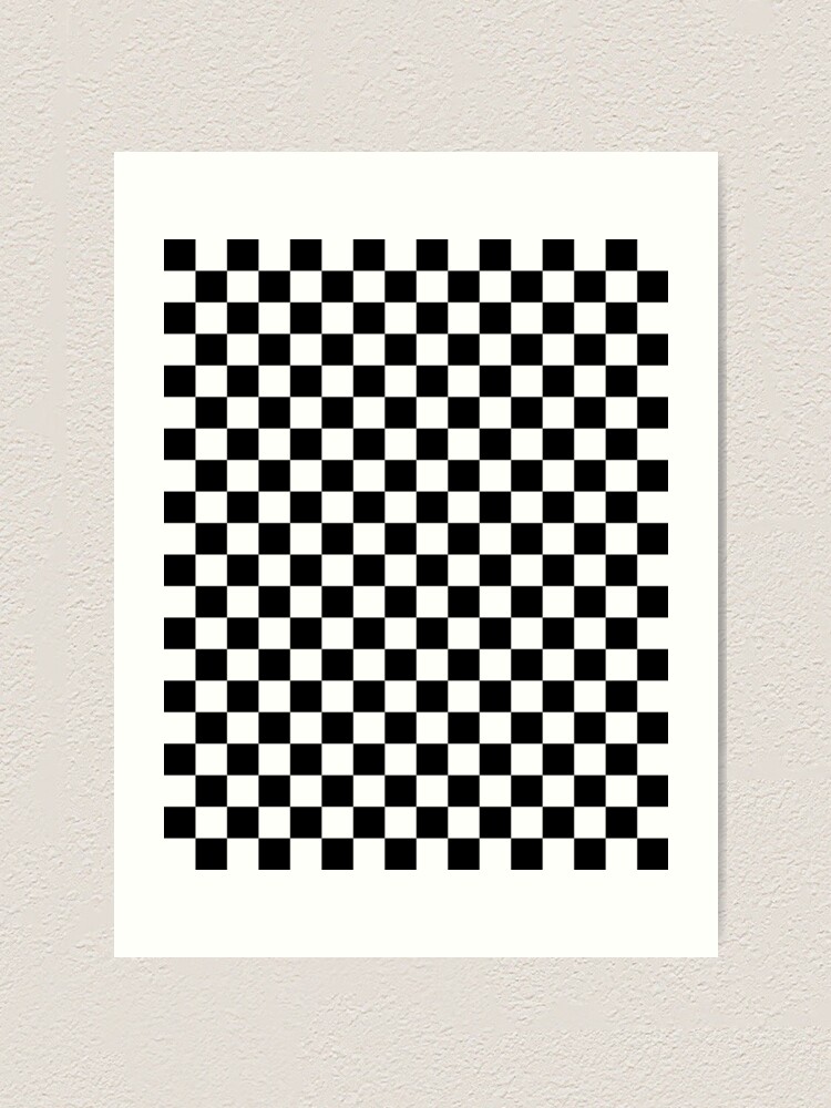 "Ska Checkerboard" Art Print for Sale by stoopiditees | Redbubble