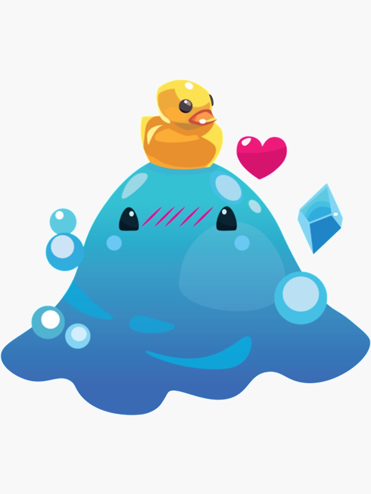 "Slime Rancher Merch Puddle Slime Essential T-Shirt" Sticker for Sale ...
