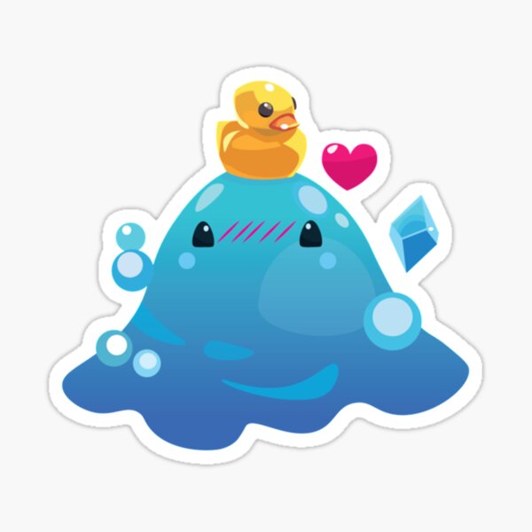 "Slime Rancher Merch Puddle Slime Essential T-Shirt" Sticker for Sale ...