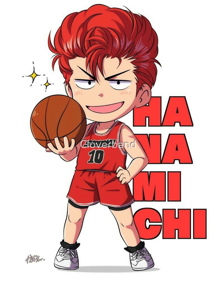 "HANAMICHI SAKURAGI" Sticker by Cloverband | Redbubble