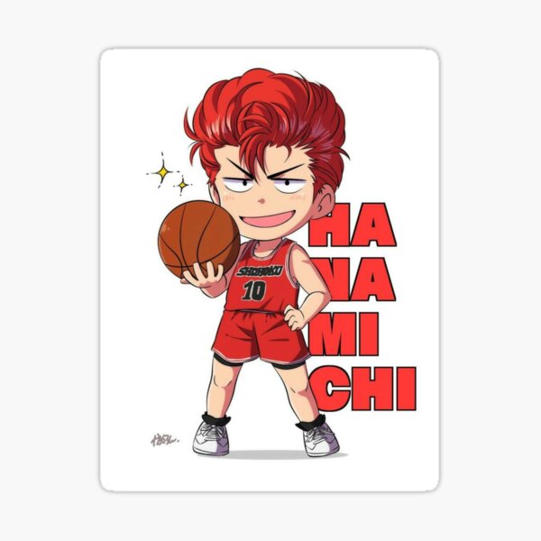 "HANAMICHI SAKURAGI" Sticker by Cloverband | Redbubble