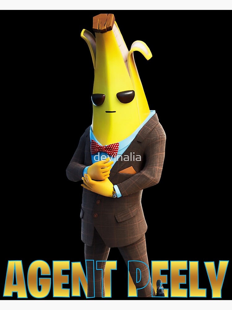 "Agent Peely" Poster for Sale by devinalia | Redbubble