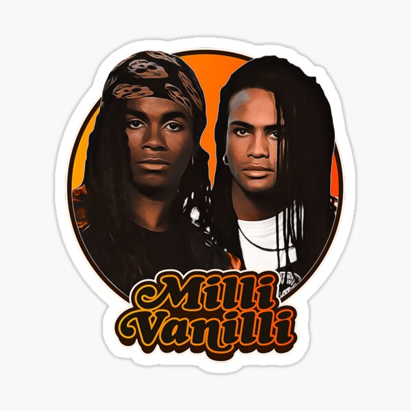 "Milli Vanilli gift Milli Vanilli Milli Vanilli" Sticker by Manonorde ...