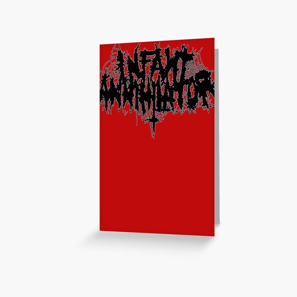 "Infant Annihilator Logo " Greeting Card for Sale by BernarBuhler ...