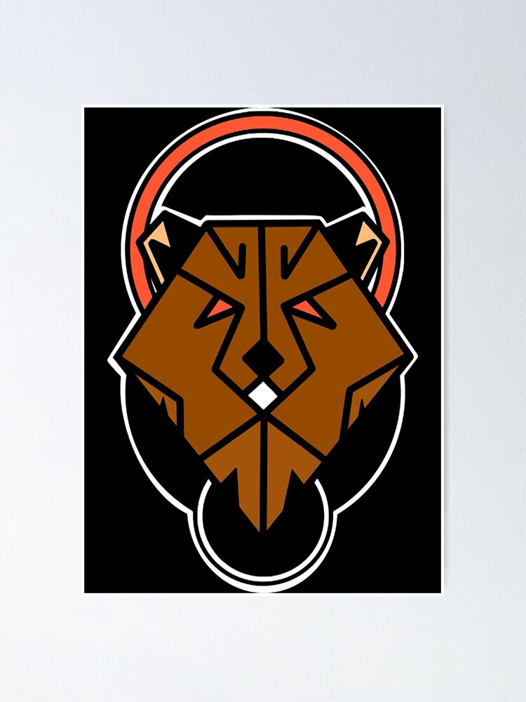 "GeoBear" Poster for Sale by Nicholas689649 | Redbubble