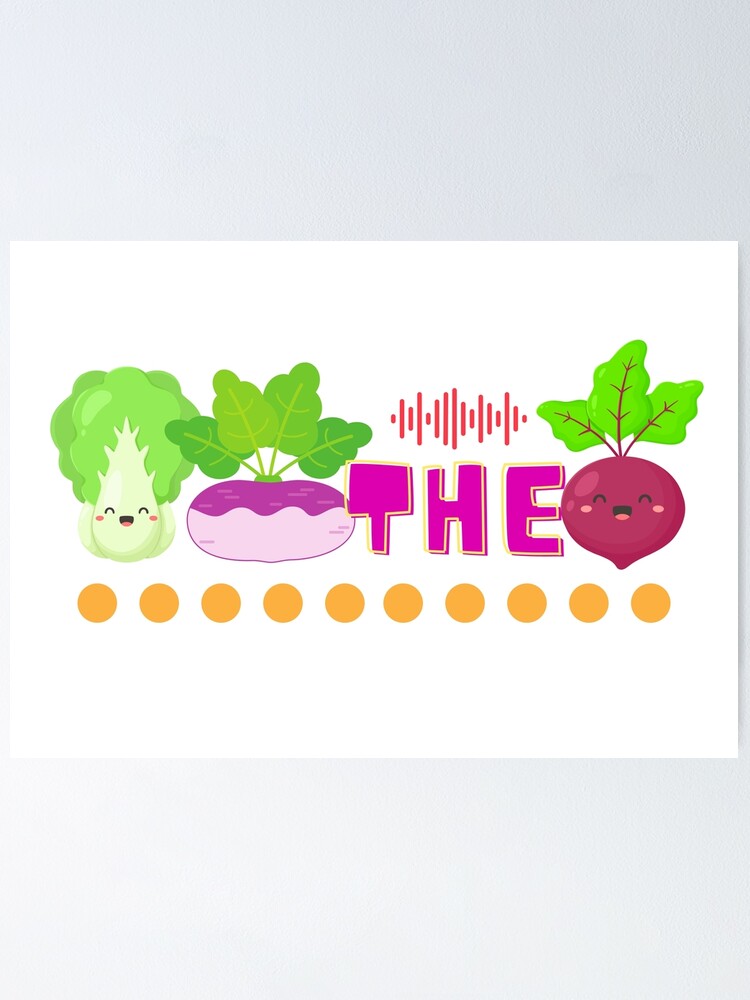 "Lettuce turnip the beet funny puns and quotes" Poster by ikong2488 ...