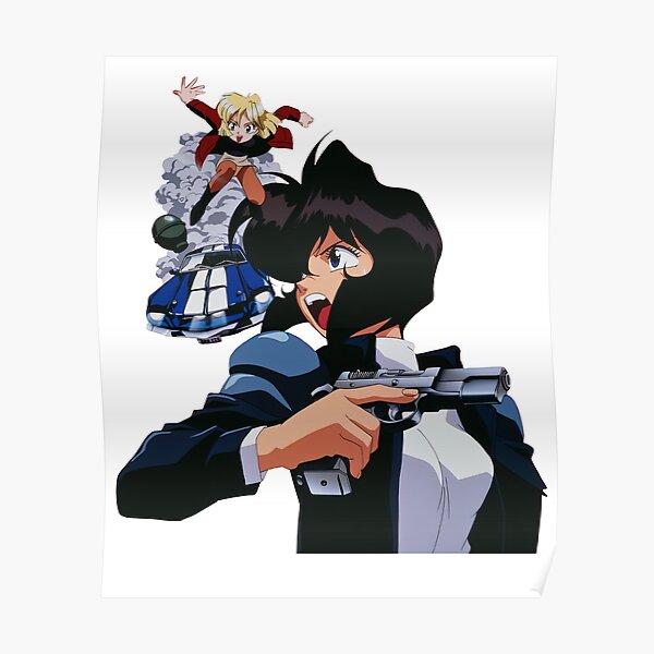 " Vintage Gunsmith Cats Rally Vincent " Poster for Sale by FredOrzalli ...