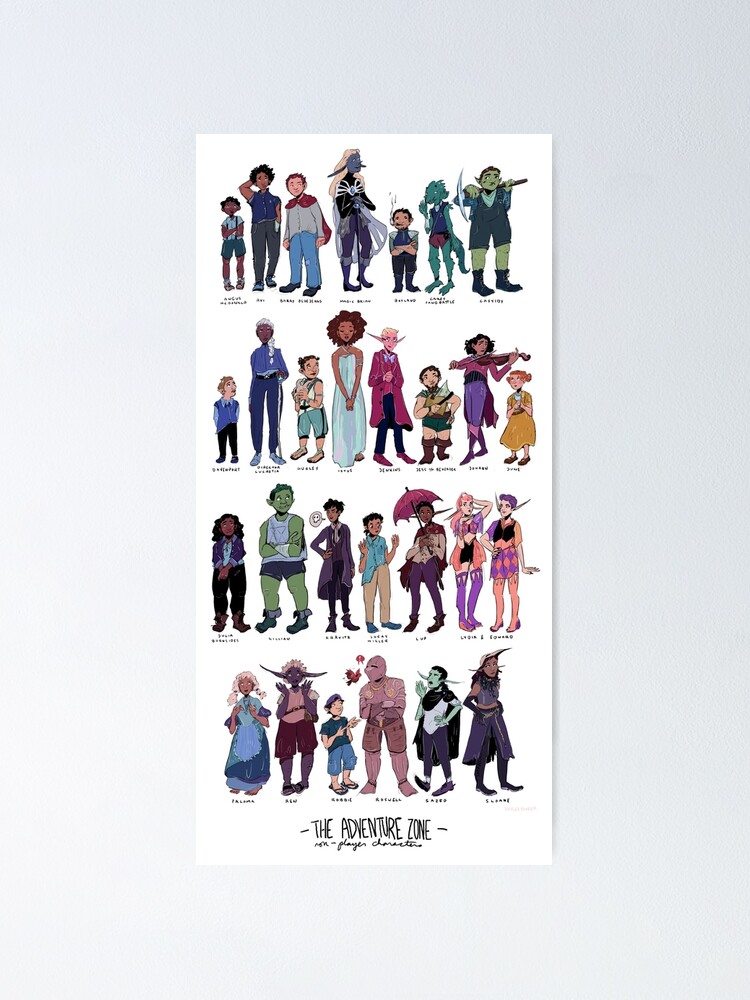 "npc's" Poster for Sale by kaylee rowena | Redbubble