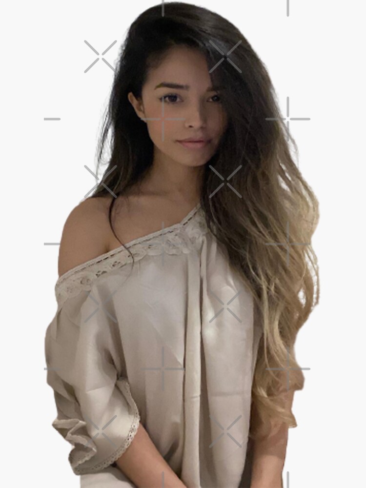 "Valkyrae" Sticker by BraveMango | Redbubble