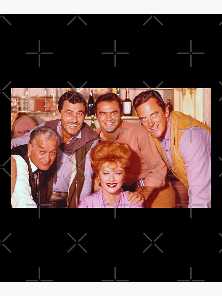 Lámina fotográfica «Personajes principales del programa de televisión Gunsmoke» de Valerieunique ...