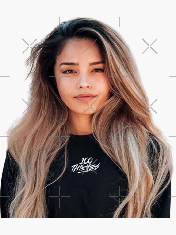 "Valkyrae" Sticker by BraveMango | Redbubble