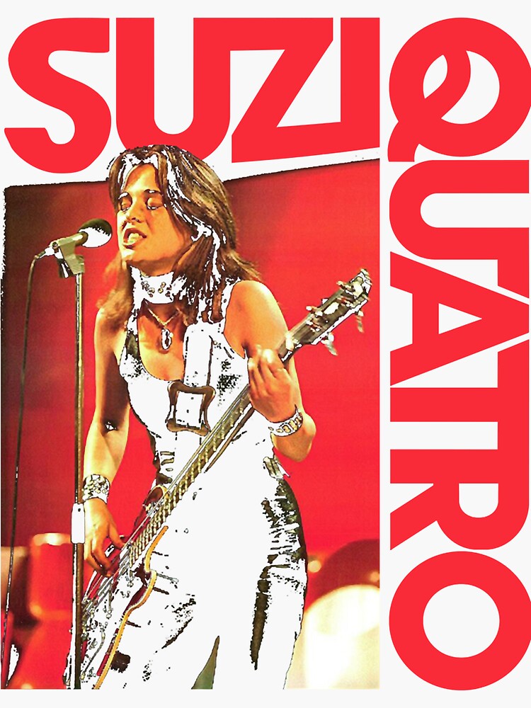 "Suzi Quatro" Sticker by gatcha226 | Redbubble