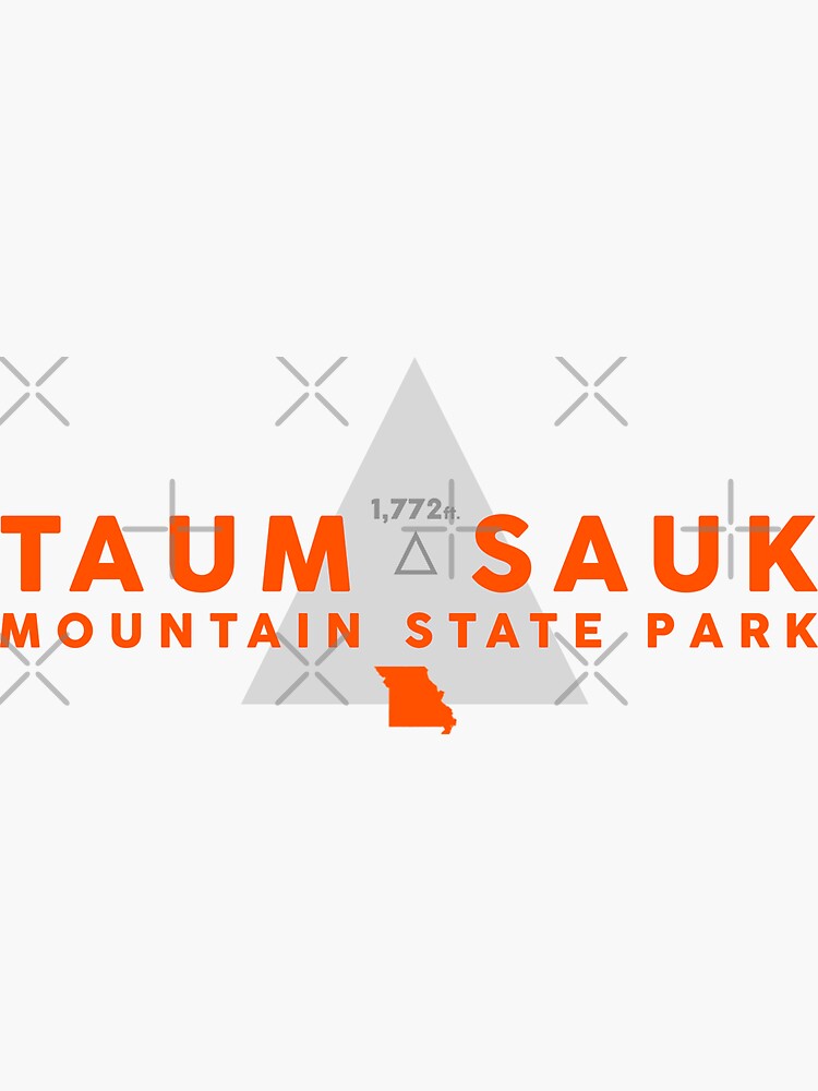 "Taum Sauk Mountain State Park" Sticker for Sale by Tom Hillmeyer ...