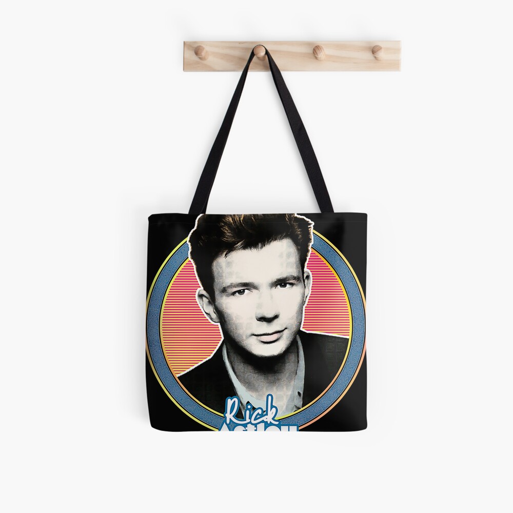 "Rick Astley Rick Astleyyyy Rick Astley Rick Astley" Tote Bag by ...