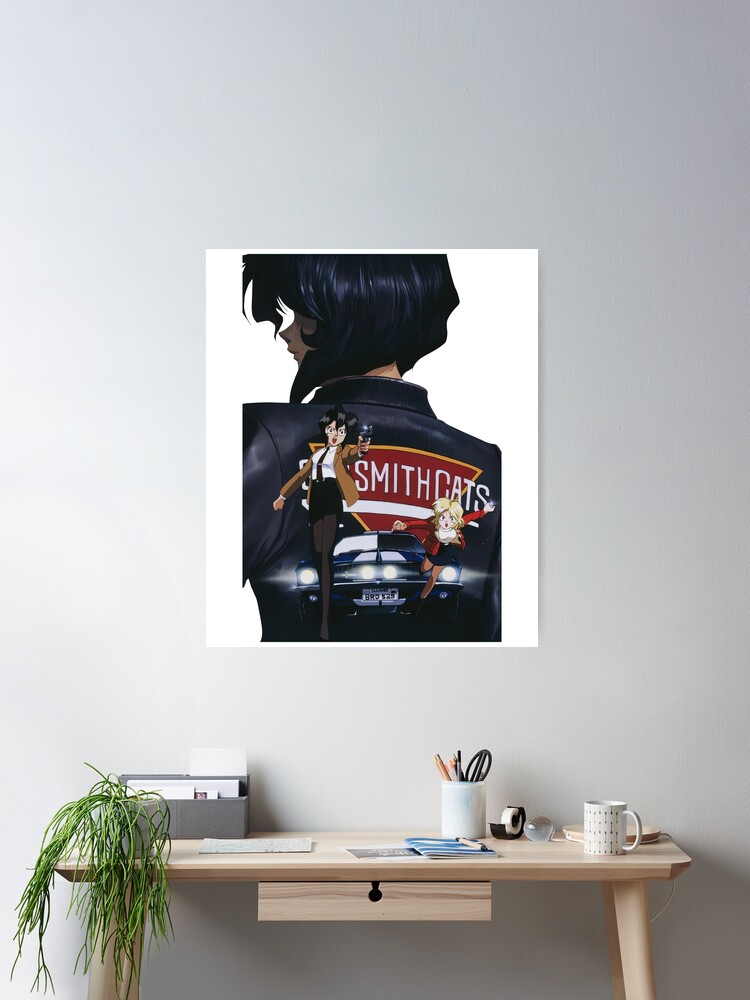 "Vintage Gunsmith Cats" Poster for Sale by Fred Orzalli | Redbubble