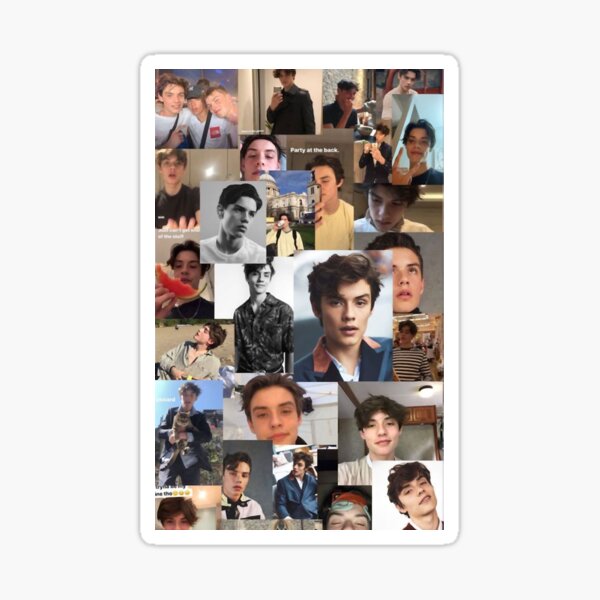 "Lucky Disguised Secret Message Disappears Louis Partridge Collage ...