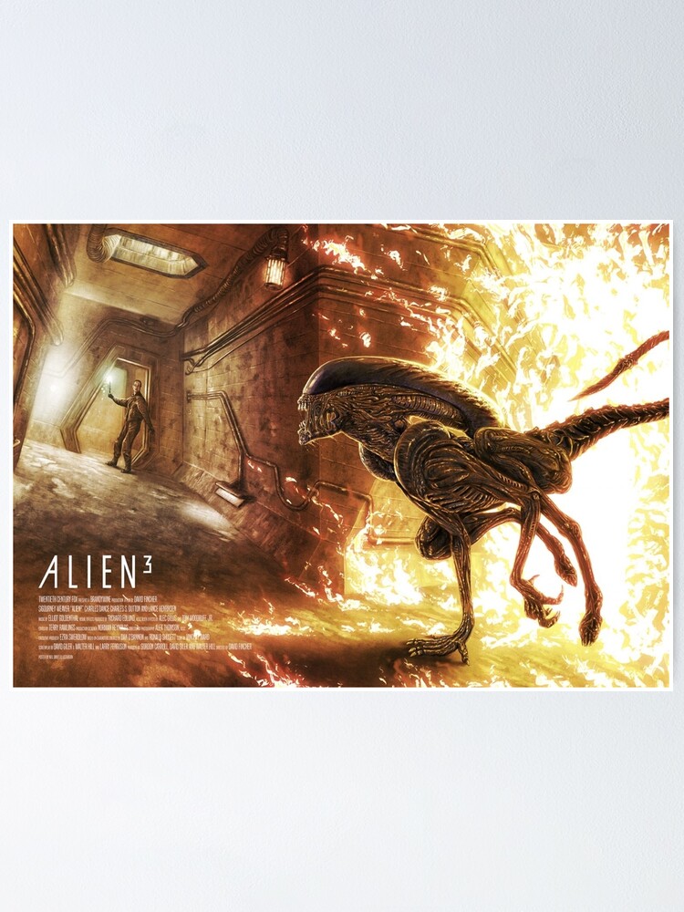 "Alien 3 (1992)" Poster by AlienFanArt | Redbubble