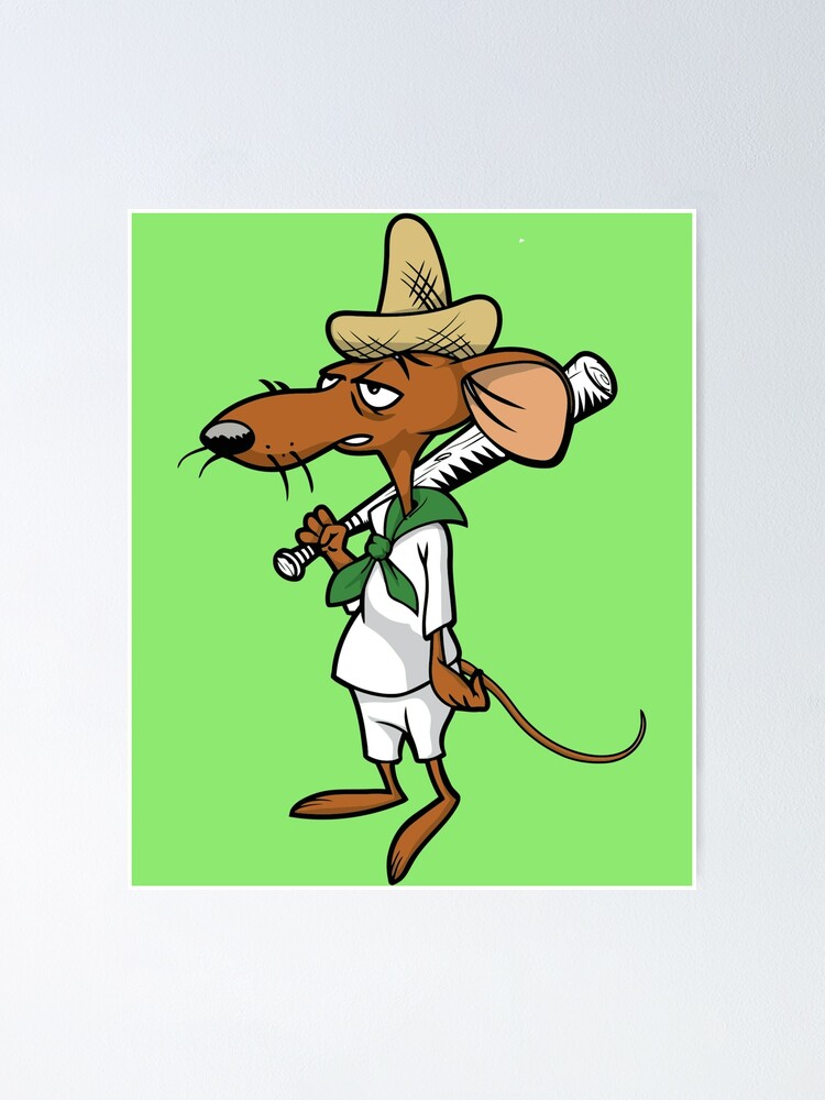"Lazy And Sleepy Mexican Mouse Cartoon" Poster for Sale by policegoma ...
