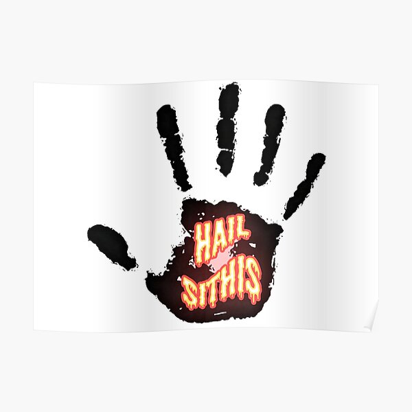 "Hail Sithis Dark Brotherhood Skyrim" Poster for Sale by suhhruhh ...