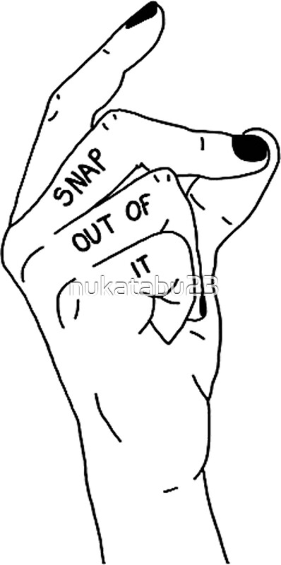 Snap Out of It: Stickers | Redbubble