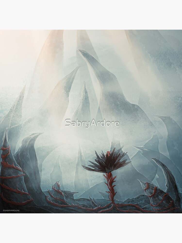 "Evil Flower" Art Print by SabryArdore | Redbubble