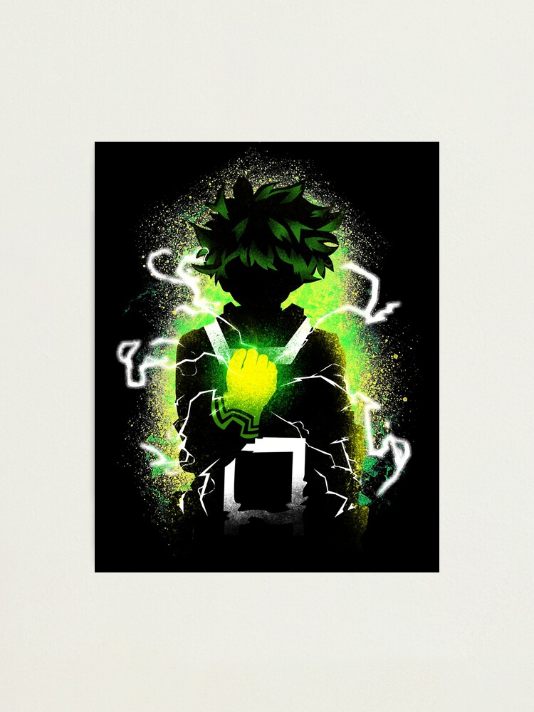 "Deku - Shadow" Photographic Print for Sale by blynk226 | Redbubble