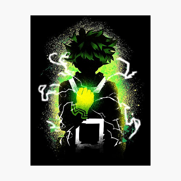 "Deku - Shadow" Photographic Print for Sale by blynk226 | Redbubble