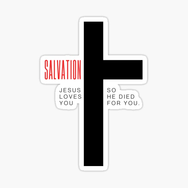 "Salvation" Sticker by MorulaMelo | Redbubble