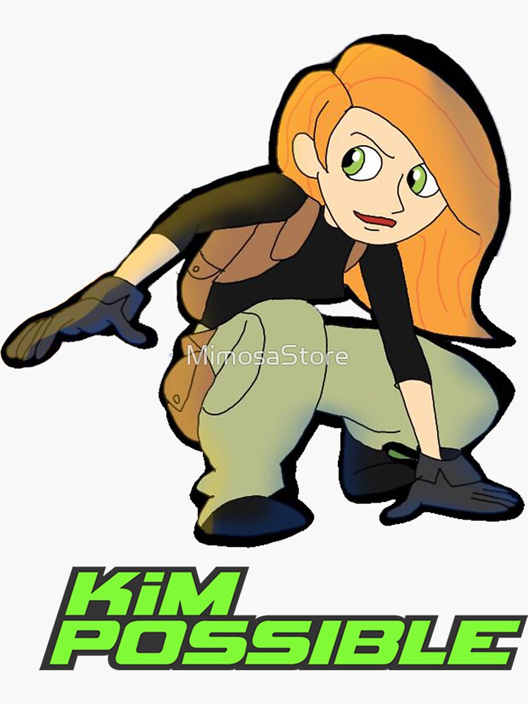 "Kim Possible " Sticker by MimosaStore | Redbubble
