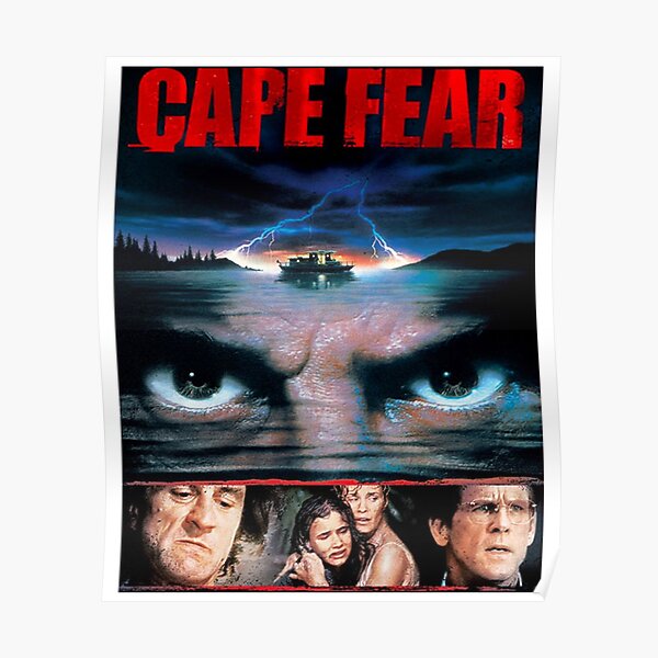 "Cape Fear Horror Movie Vintage 90s" Poster for Sale by Tierra91083 ...