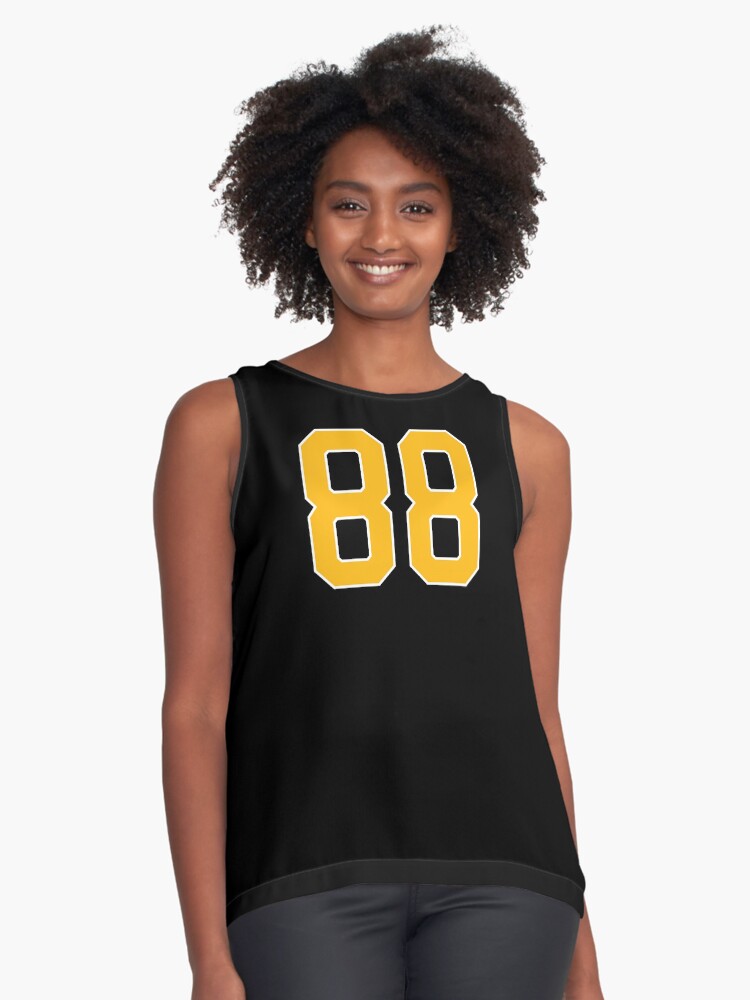 "Yellow Number 88 lucky sports jersey eighty eight" Sticker for Sale by ...