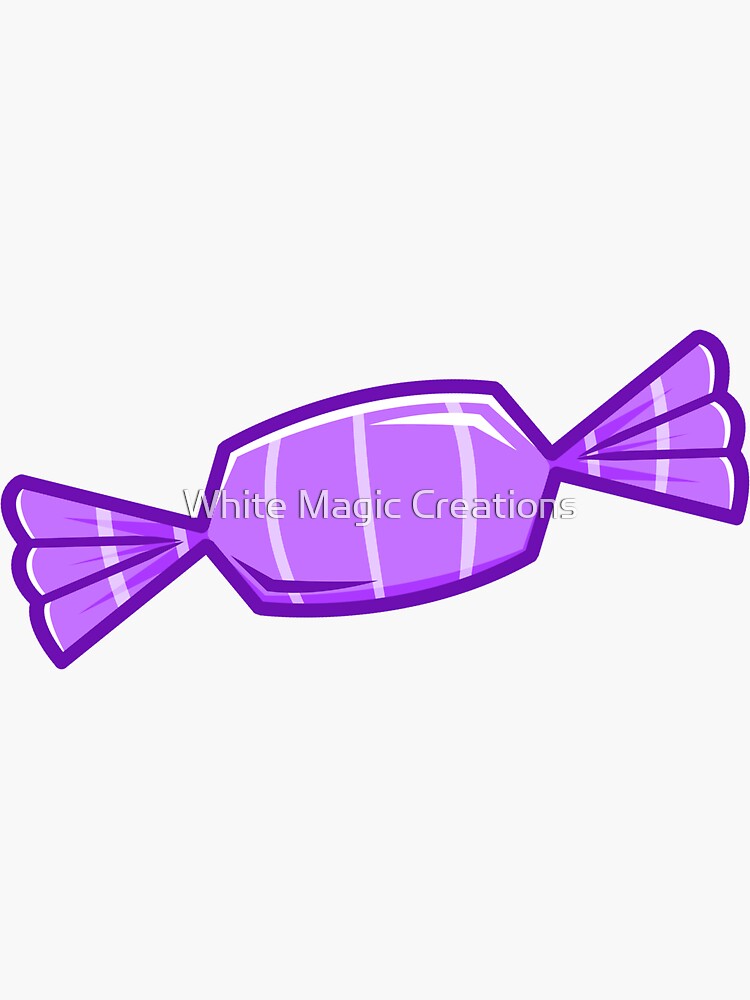 "Purple Sweet Wrapper" Sticker by Zeon16 | Redbubble