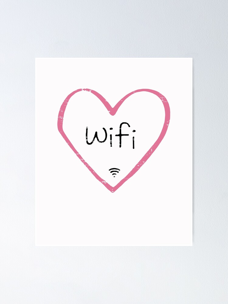 "Ldshadowlady Wifi" Poster for Sale by Ledevaux | Redbubble