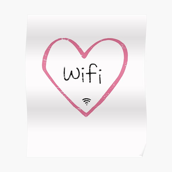 "Ldshadowlady Wifi" Poster for Sale by Ledevaux | Redbubble