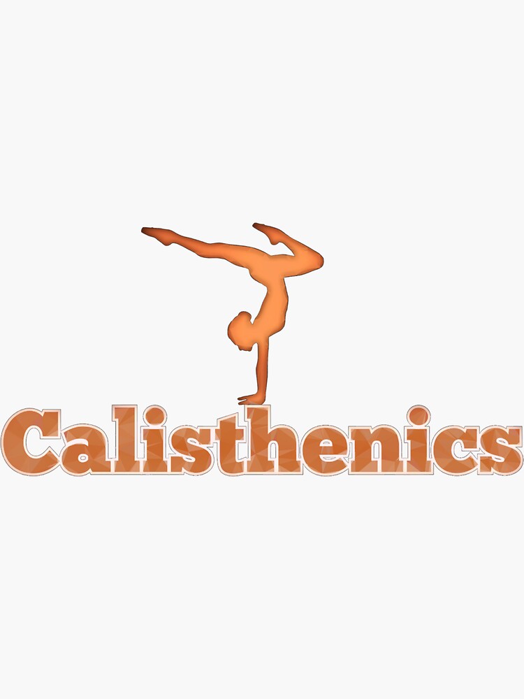"How to start calisthenics?" Sticker for Sale by JIMMYKIVUTI | Redbubble