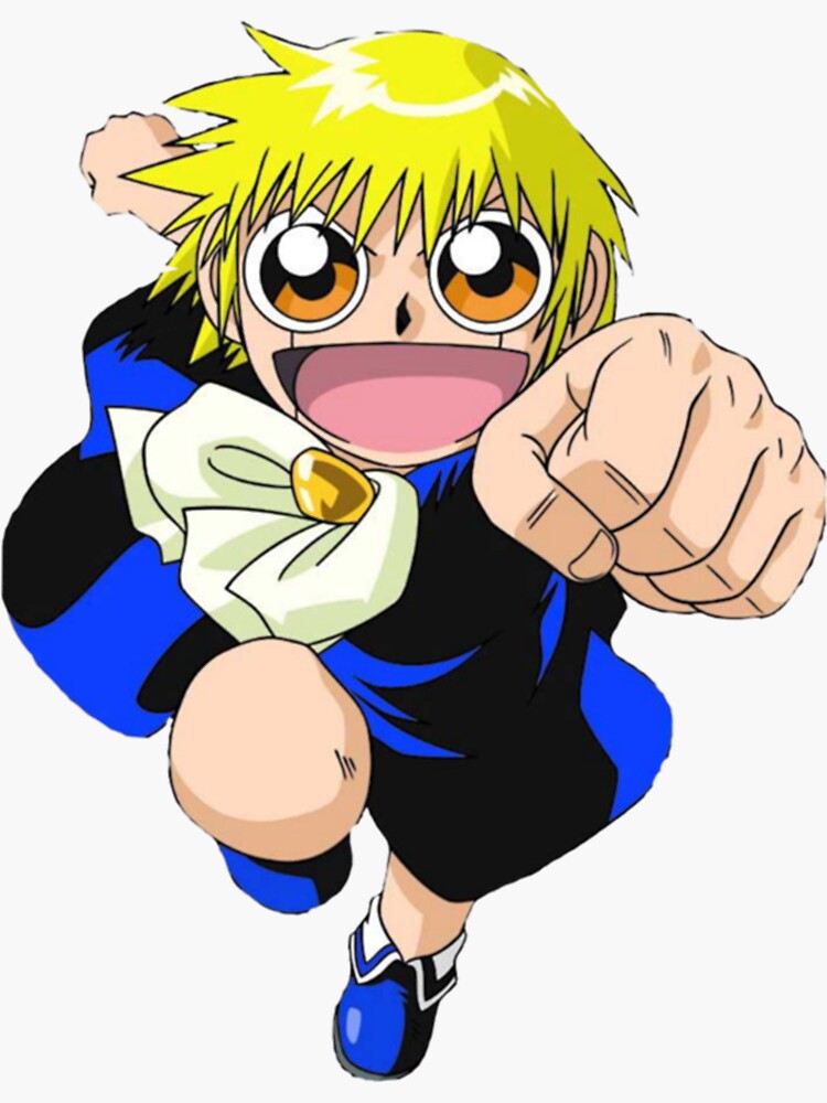 "Zatch Bell " Sticker by NickColeman12 | Redbubble