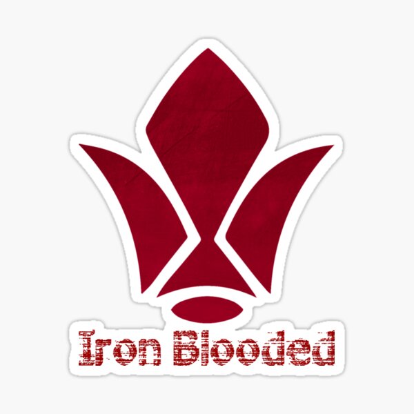 "Iron Blooded Tekkadan" Sticker by honart | Redbubble