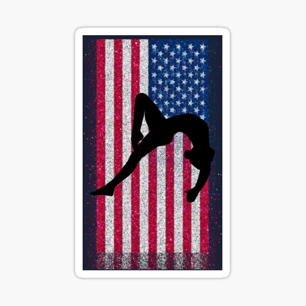 Gymnastics Lover Girls Gymnastics Sticker For Sale By Nicewords Redbubble
