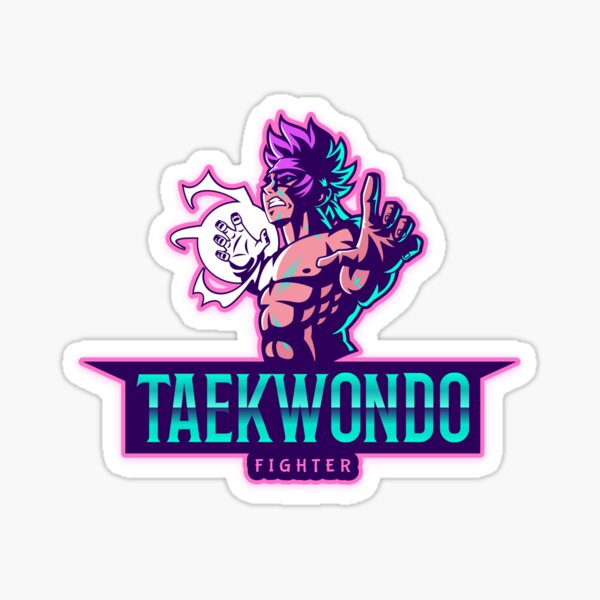 "Taekwondo team leader " Sticker for Sale by LargeShop | Redbubble