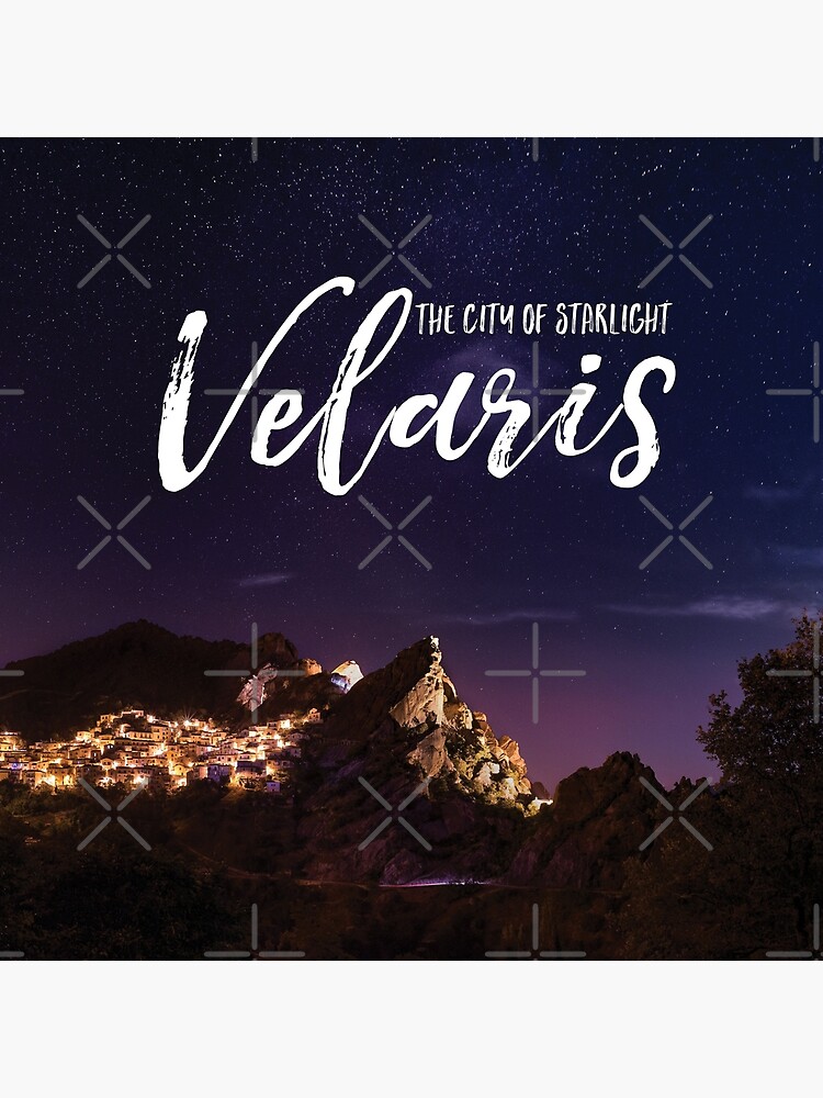 "Velaris, The City of Starlight - ACOMAF" Throw Pillow by yairalynn ...