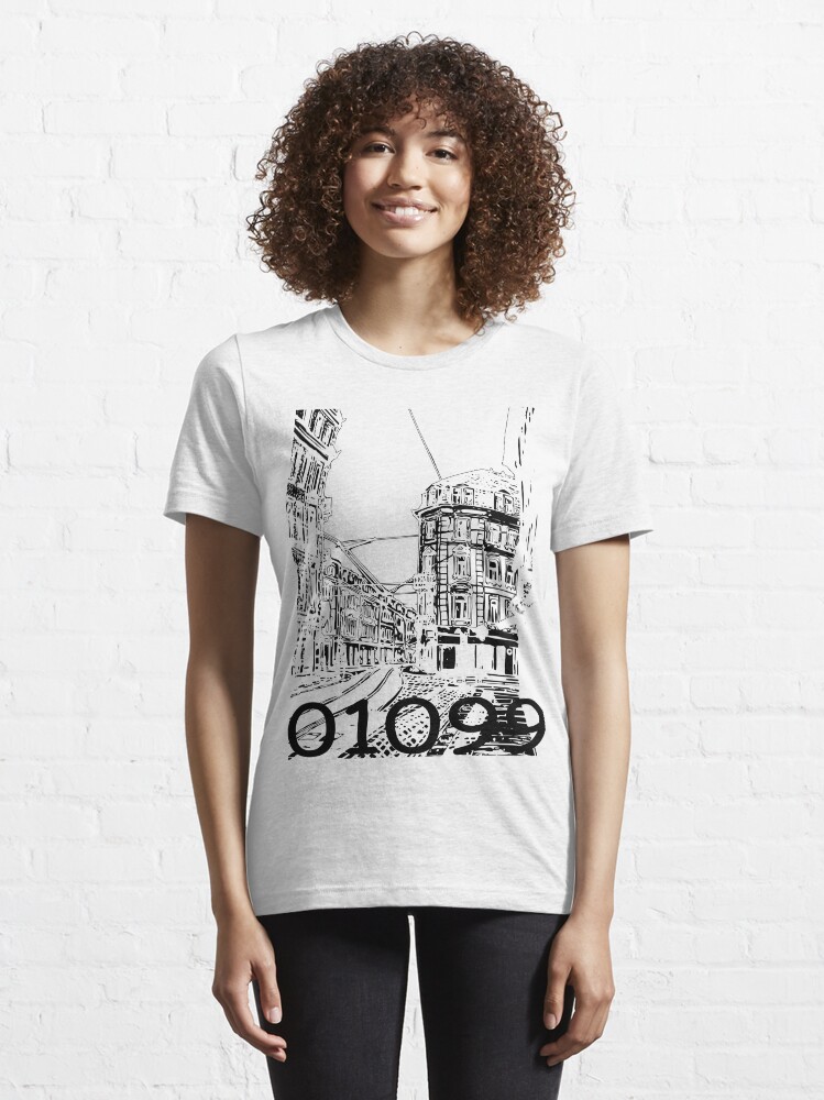 "01099 Ecke" T-Shirt von tusilagofarfara | Redbubble